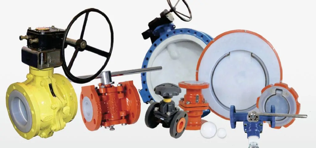 What is PTFE Lined Valves: Types and Application