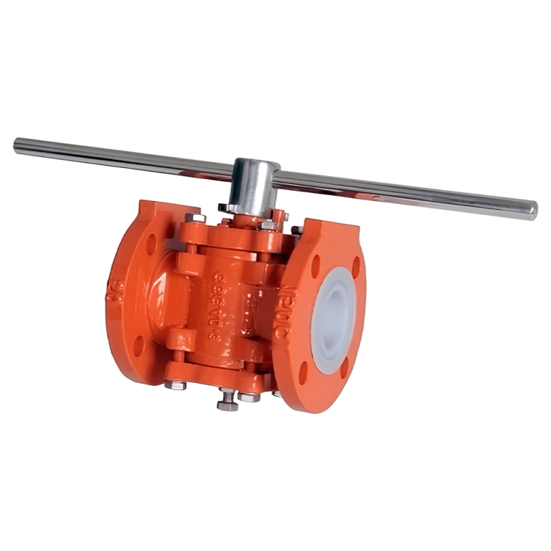 PTFE Lined Plug Valve Manufacturer & Exporter in India